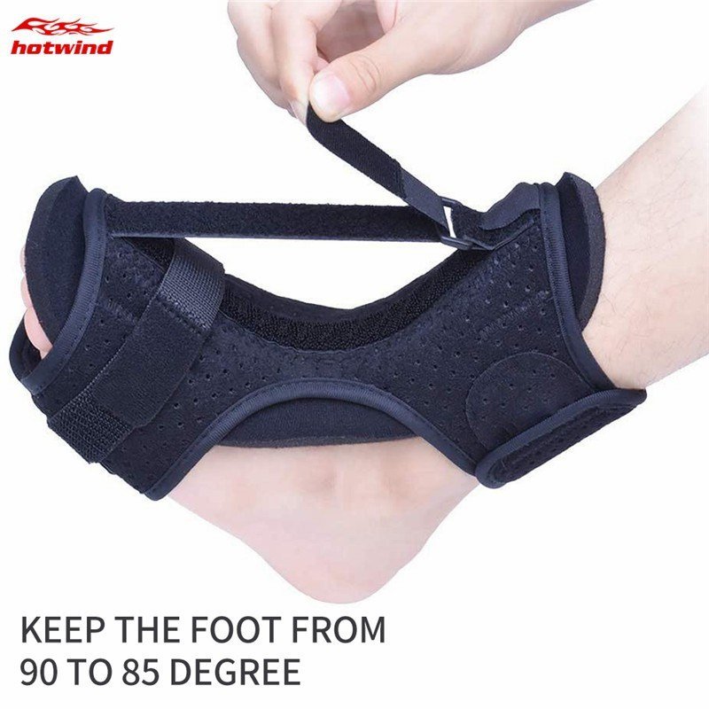 Adjustable Plantar Fasciitis Night Foot Splint Drop Orthotic Brace Dorsal
